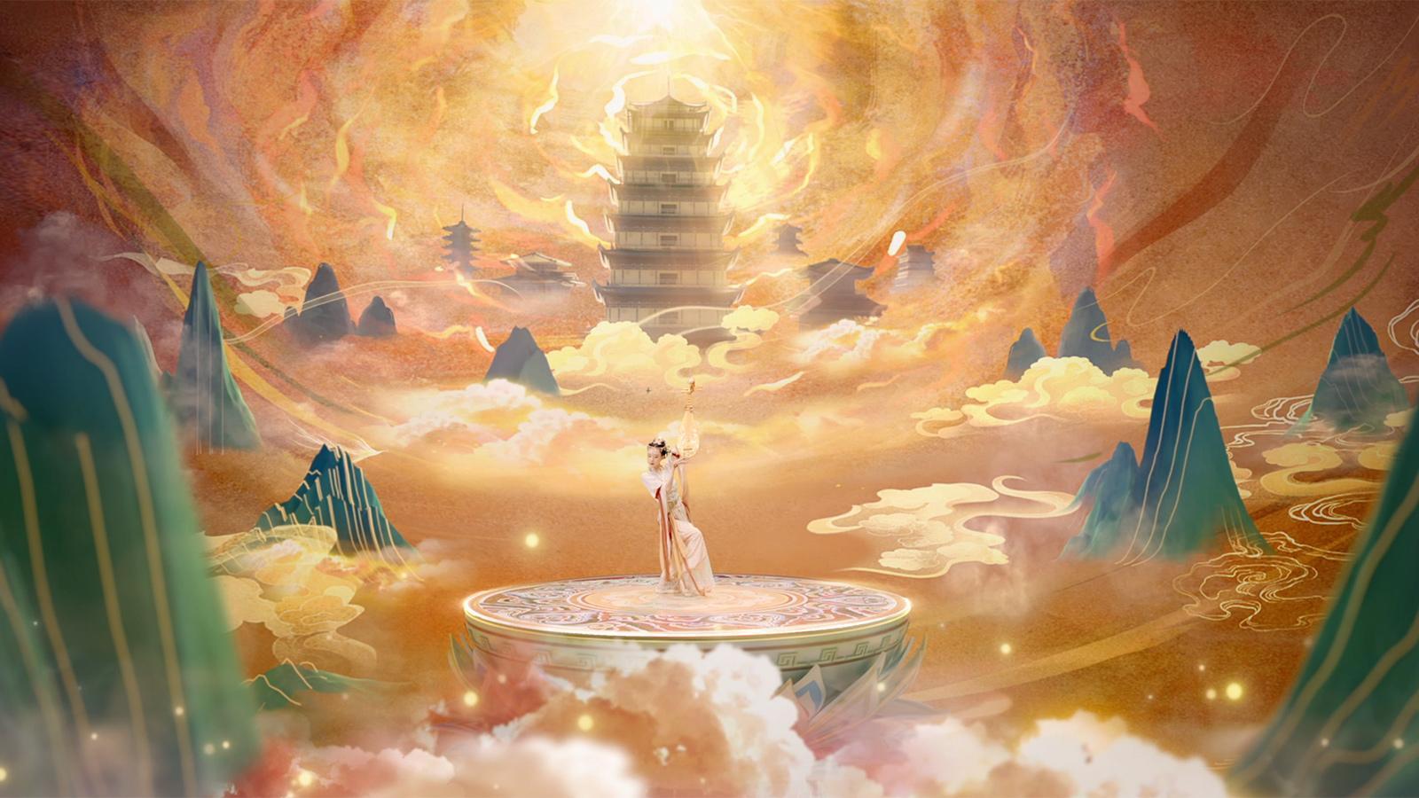 La danza de “Feitian” de Dunhuang viaja a través del milenio - CGTN en ...