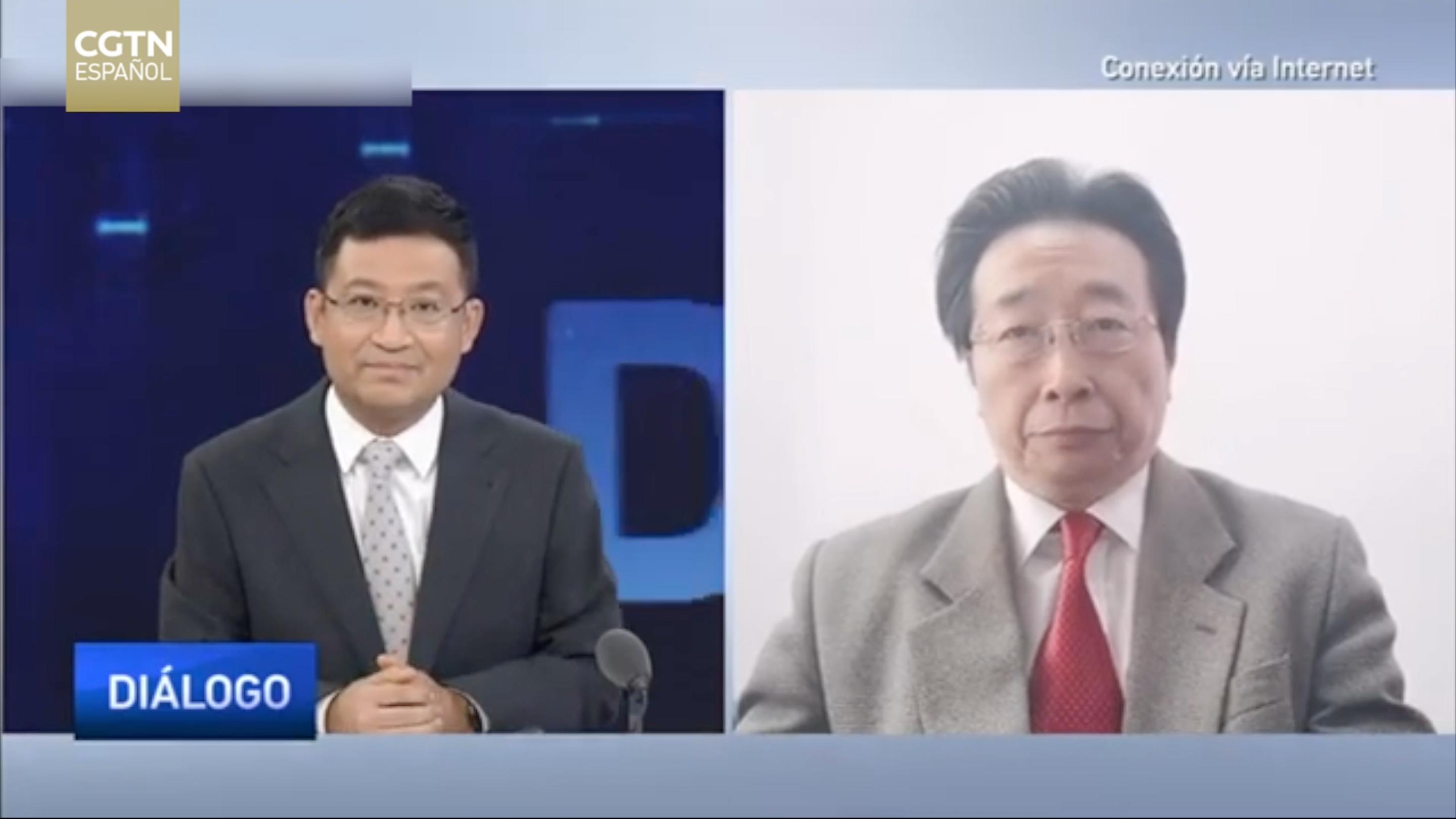 El subsecretario general de la Fundación China para la Paz y Desarrollo ...